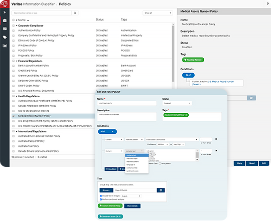 Veritas Classification | Veritas